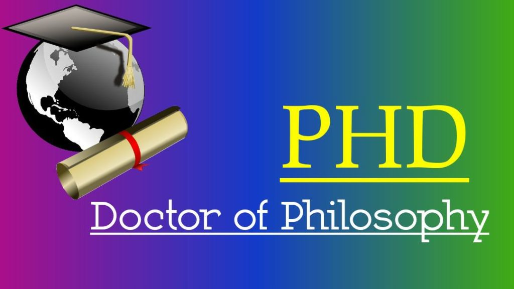 Ph D Full Form What Is The Full Form Of Doctorate Of Philosophy Ph D 